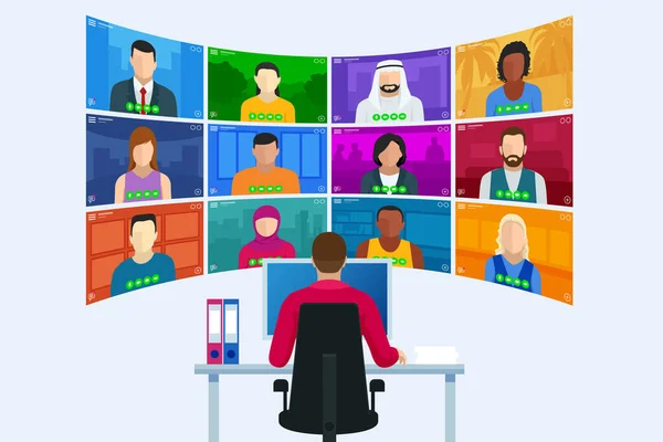 Clipart Teleconference