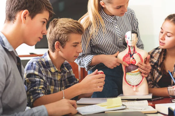 Concentrated pupils at important lesson Stock Photo by ©iakovenko123 ...