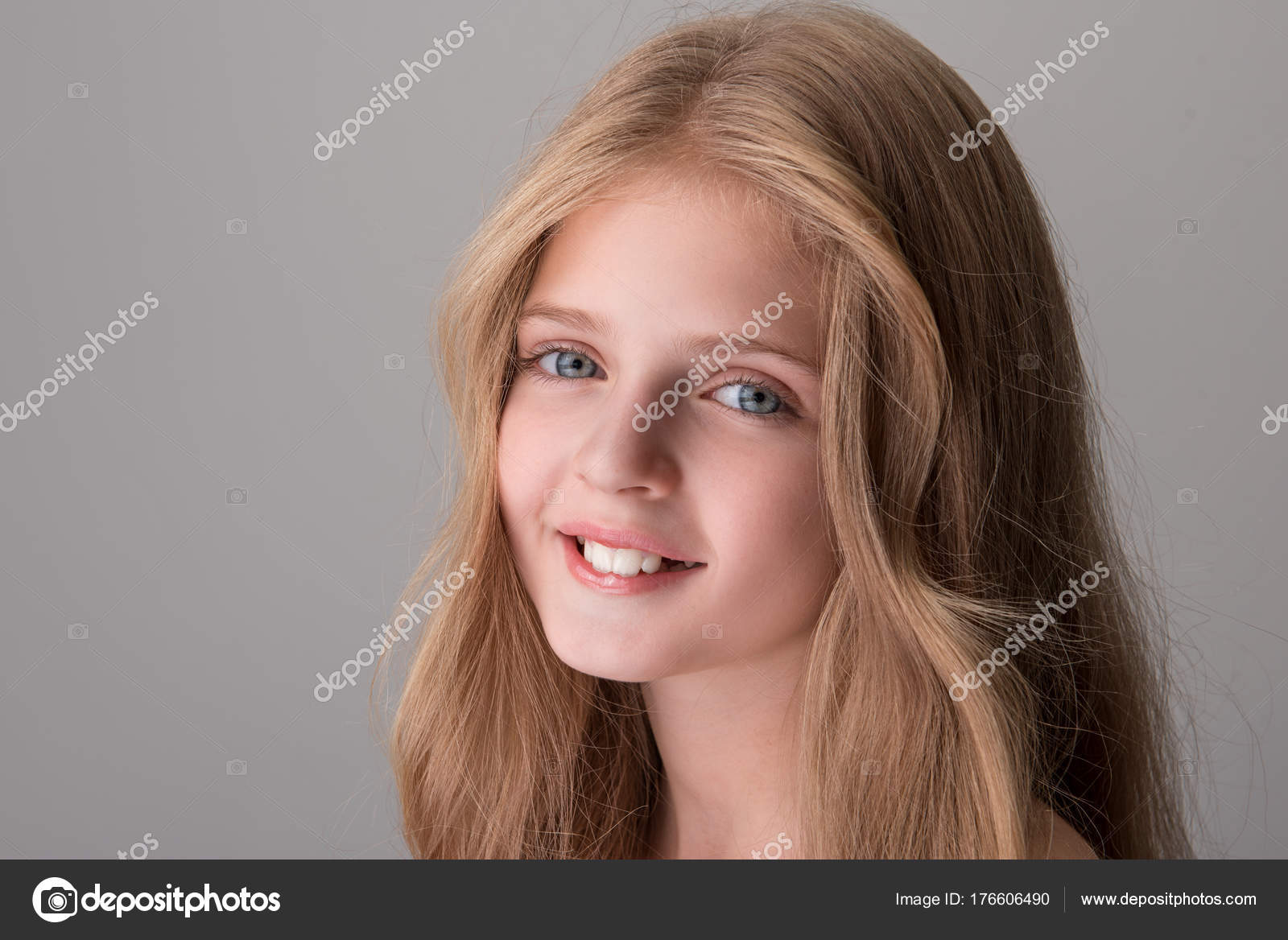 Cheerful cute child is expressing gladness — Stock Photo © iakovenko123 ...