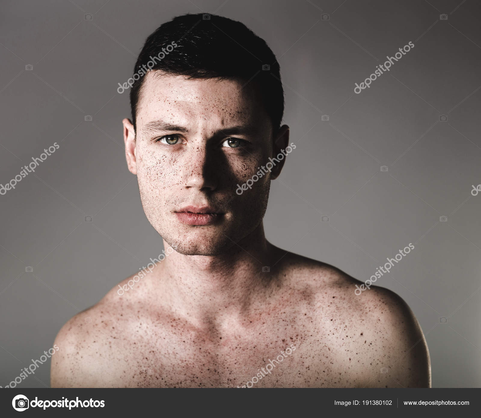 Demure male watching at camera Stock Photo by ©iakovenko123 191380102
