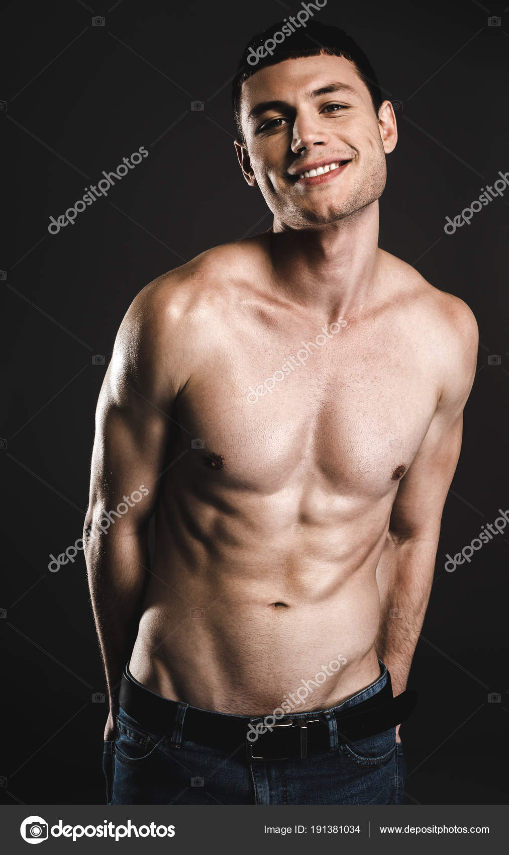 Outgoing male with attractive body Stock Photo by ©iakovenko123 191381034