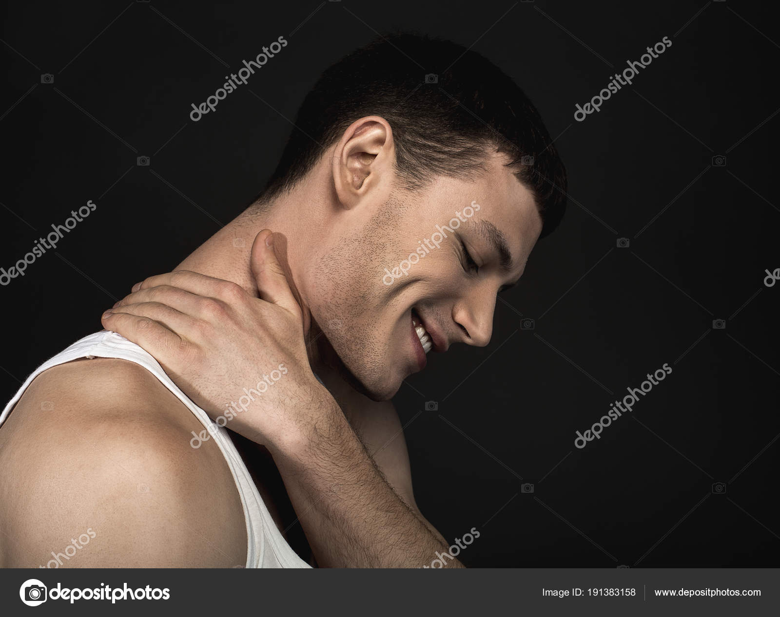 Side View Face Smile