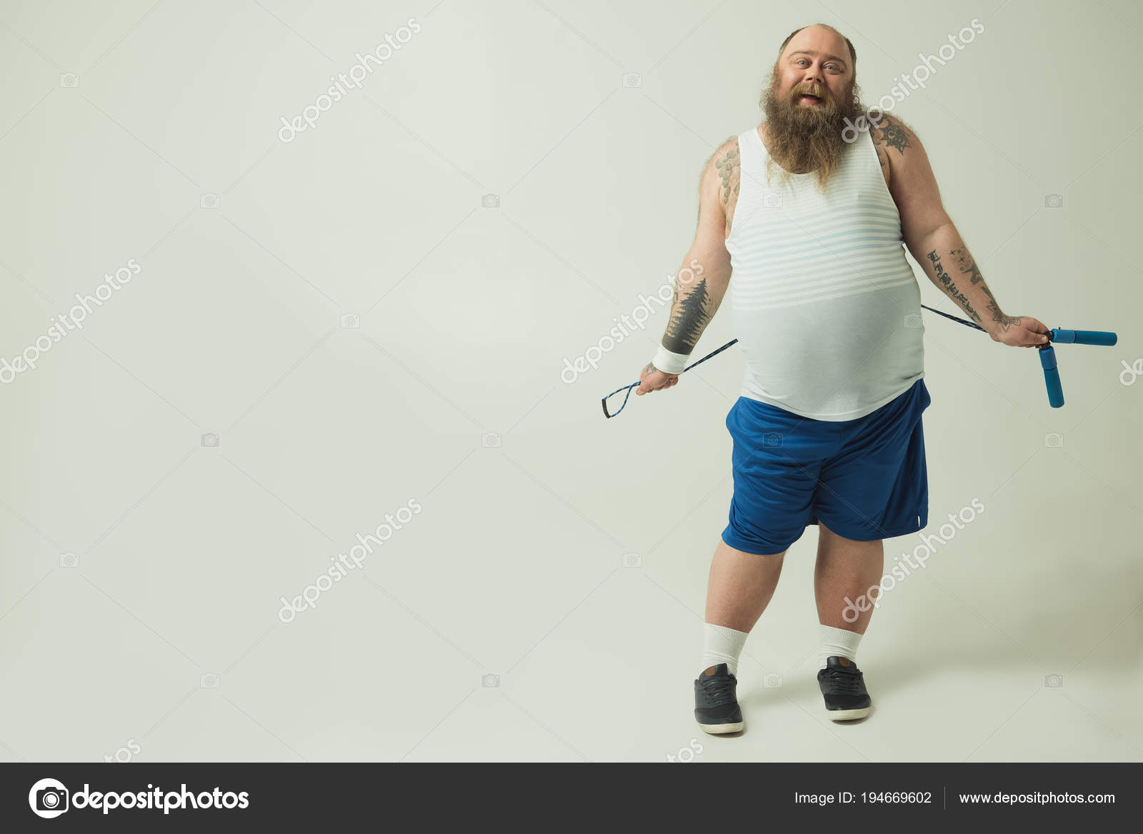 Holding Rope Behind Back