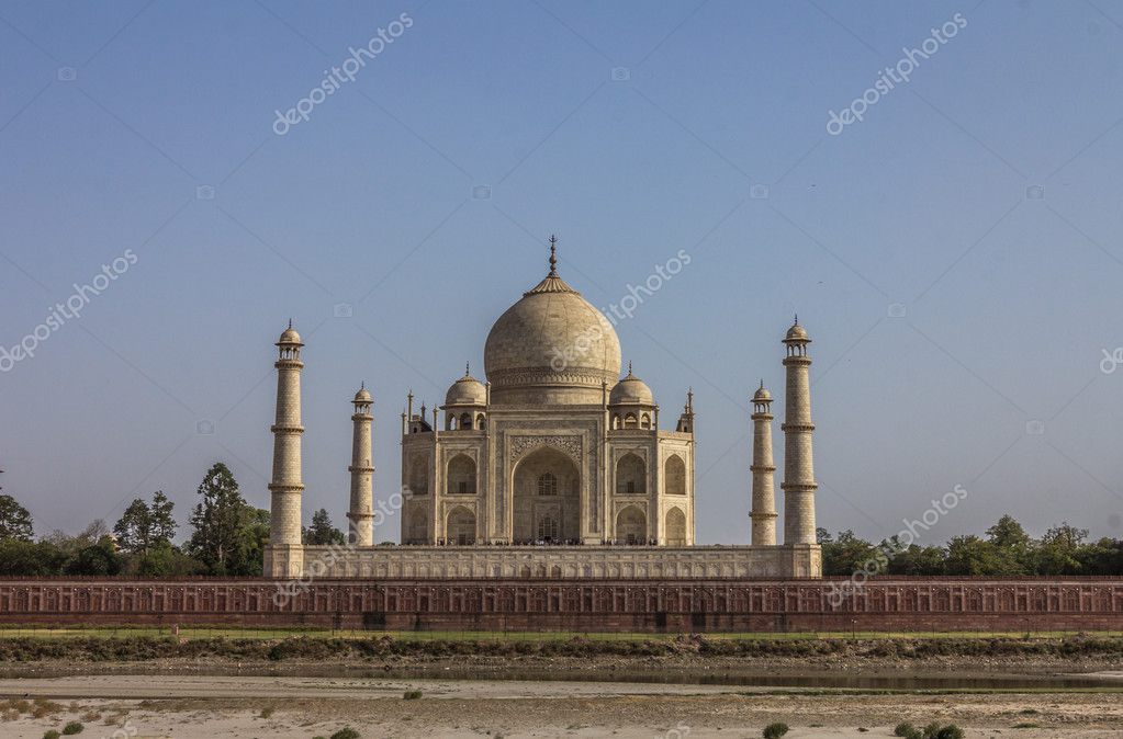 Taj Mahal Back View