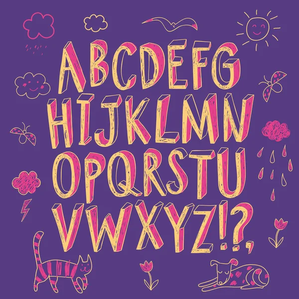 842 Felt font Vector Images | Depositphotos