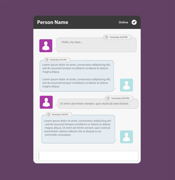 Vector chat frames Stock Vector Image by ©delices_89 #179391940