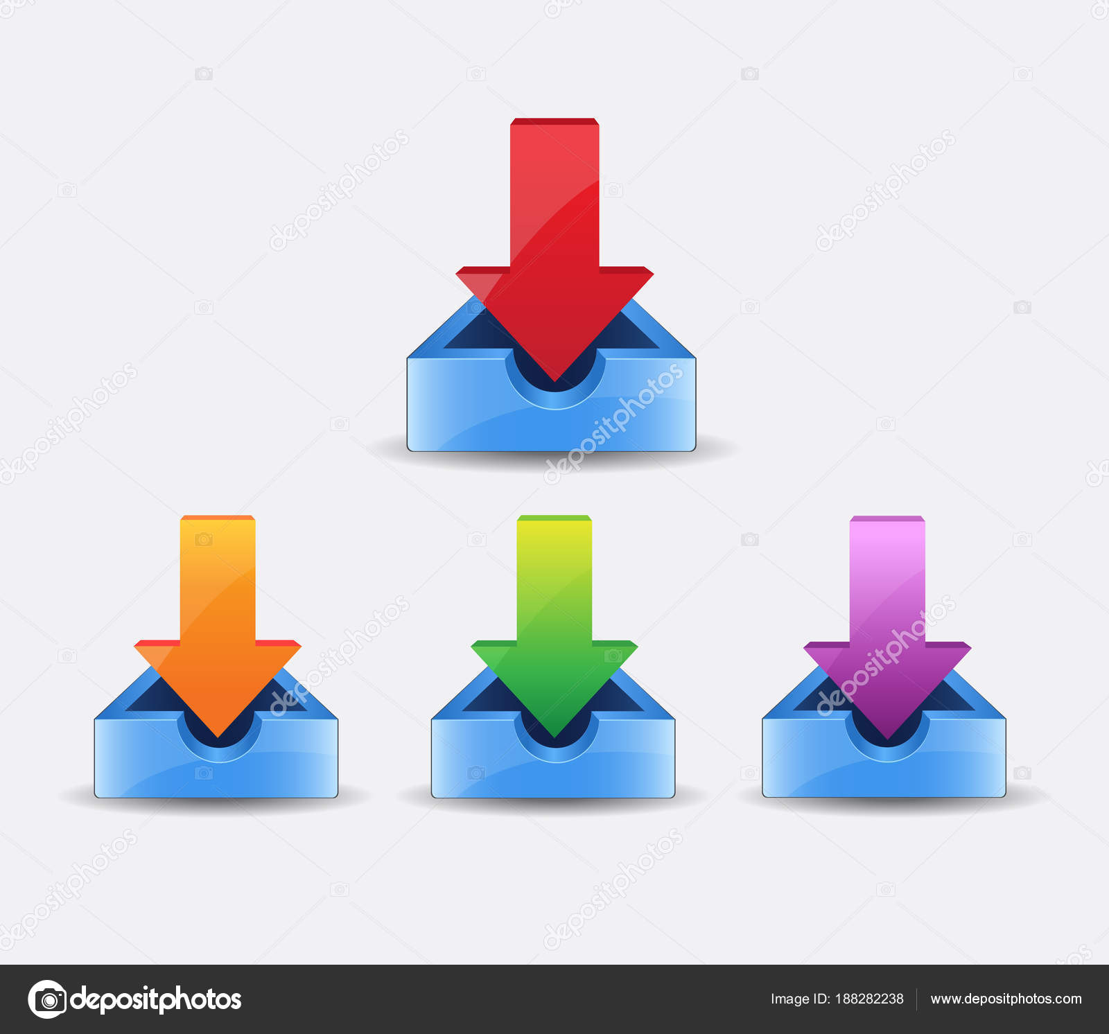 Download vector icon, install symbol. Modern, simple flat vector ...