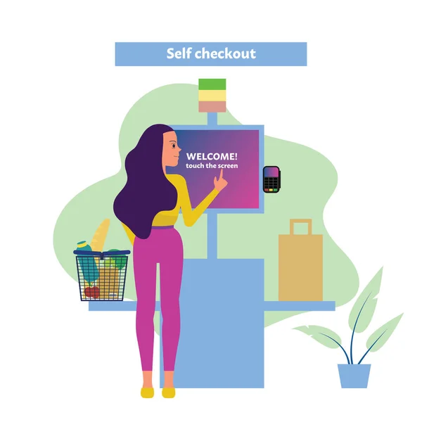 100,000 Self checkout Vector Images | Depositphotos