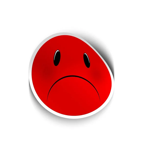 Sad Red Smiley