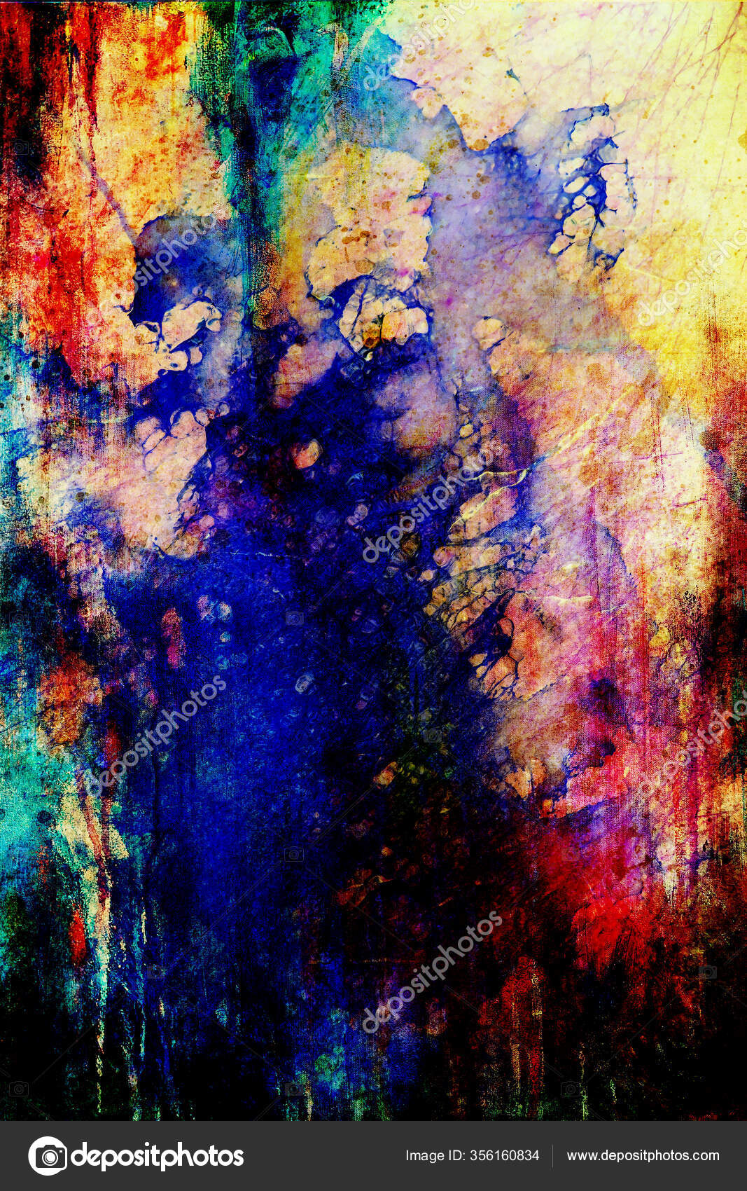 Abstract Background Color Effect Color Background Stock Illustration by ...