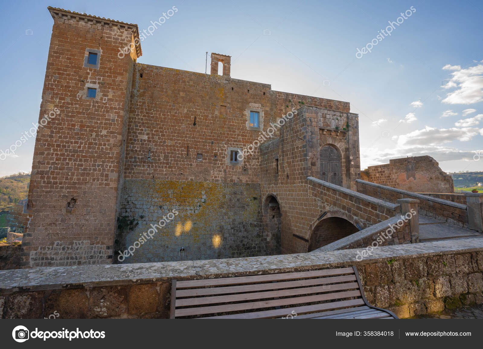 Image Ghost Town Celleno Lazio Italy Stock Photo by ©sietevidas 358384018