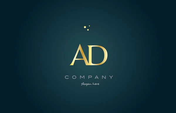 Ds d s gold golden luxury alphabet letter logo icon template Stock ...
