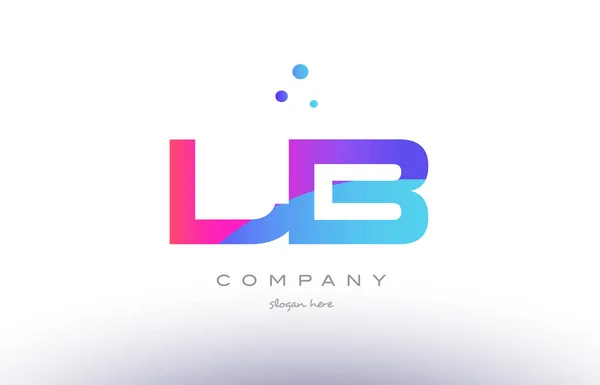Lb letra logo imágenes de stock de arte vectorial | Depositphotos