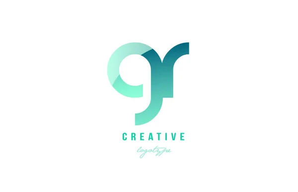 Gr logo design Vektor Stok, Ilustrasi Gr logo design Bebas Royalti ...