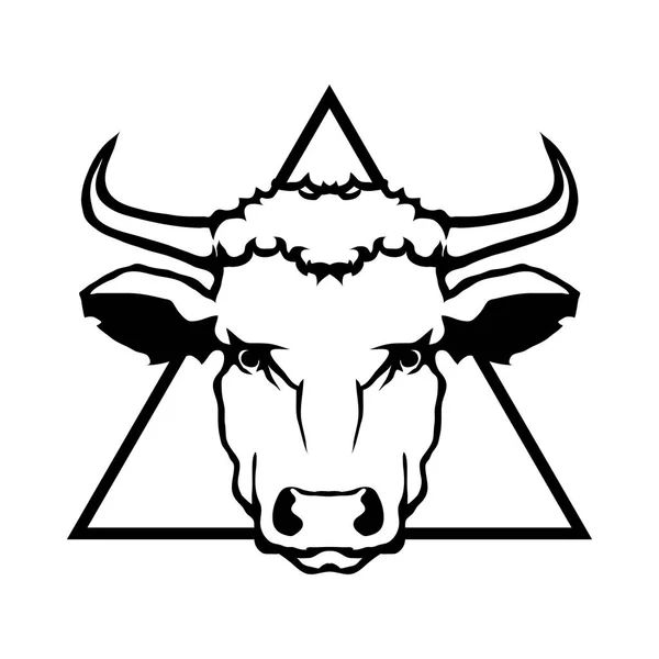 Logo banteng, ilustrasi Vektor Stok oleh ©korniakovstock@gmail.com ...
