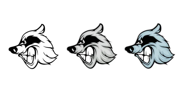 Vectores de Logo mapache, imágenes vectoriales | Depositphotos