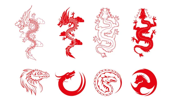 Tete De Dragon Rouge Logo