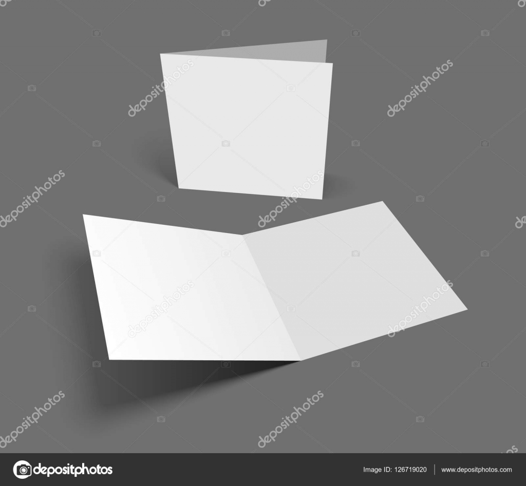 Blank vector illustration square greeting card on dark gray Stock ...