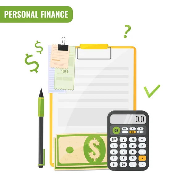 Perencanaan anggaran Vektor Stok, Ilustrasi Perencanaan anggaran Bebas ...