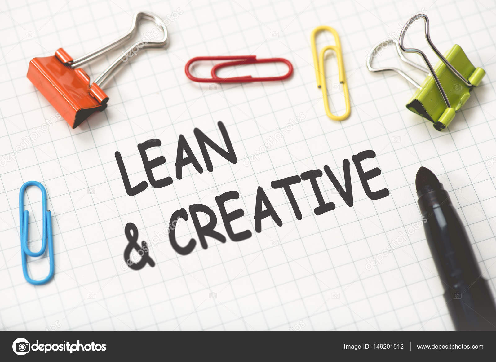 Lean en creatieve — Stockfoto © ilkercelik #149201512
