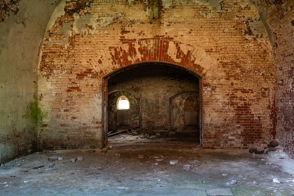Interior Old Abandoned Brick Building Stock Photo by ©ERIVOLTA 327120664