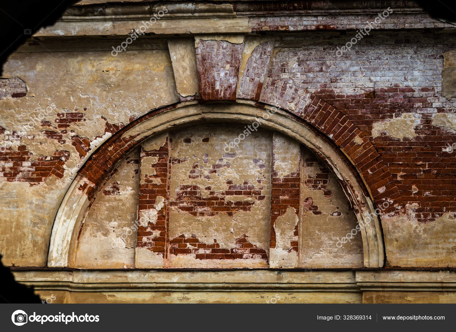 Old Abandoned Brick Building Stock Photo by ©ERIVOLTA 328369314