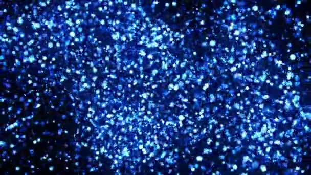 Abstract Background Shiny Particles Blue Tint Seamless Loop More Color ...