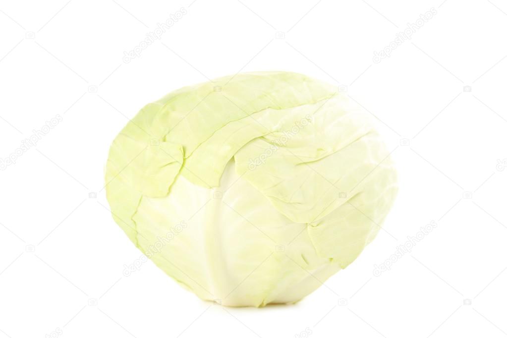 Ripe cabbage isolated — Stock Photo © 5seconds #127981058