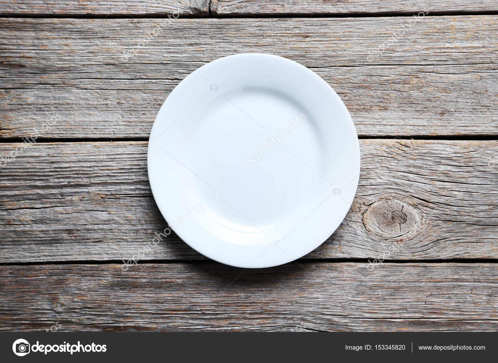Blank Food Plate