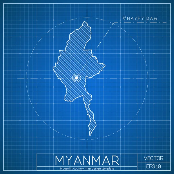 Myanmar map Vector Art Stock Images | Depositphotos
