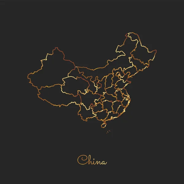 China region map Vector Art Stock Images | Depositphotos