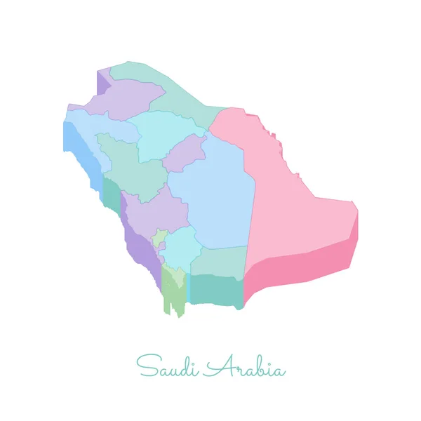 Saudi Arabia region map white outline on grey background Detailed map ...
