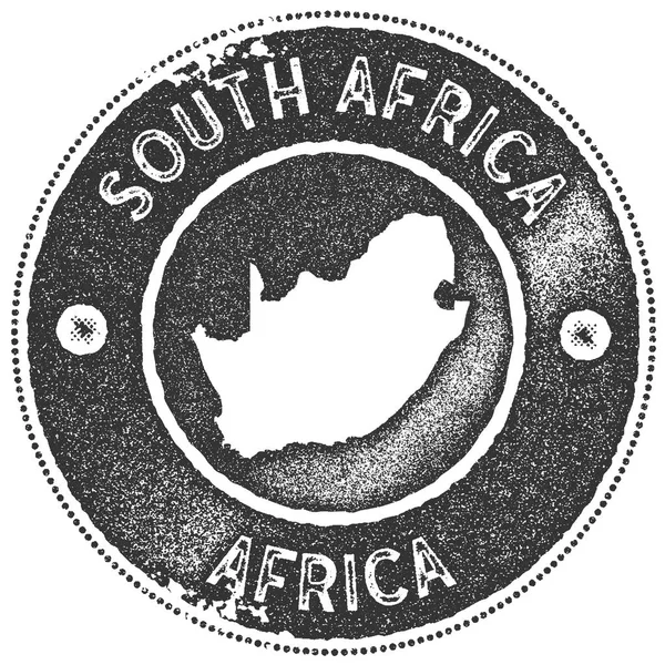 South Africa Logo Map of South Africa with country name and flag Modern ...