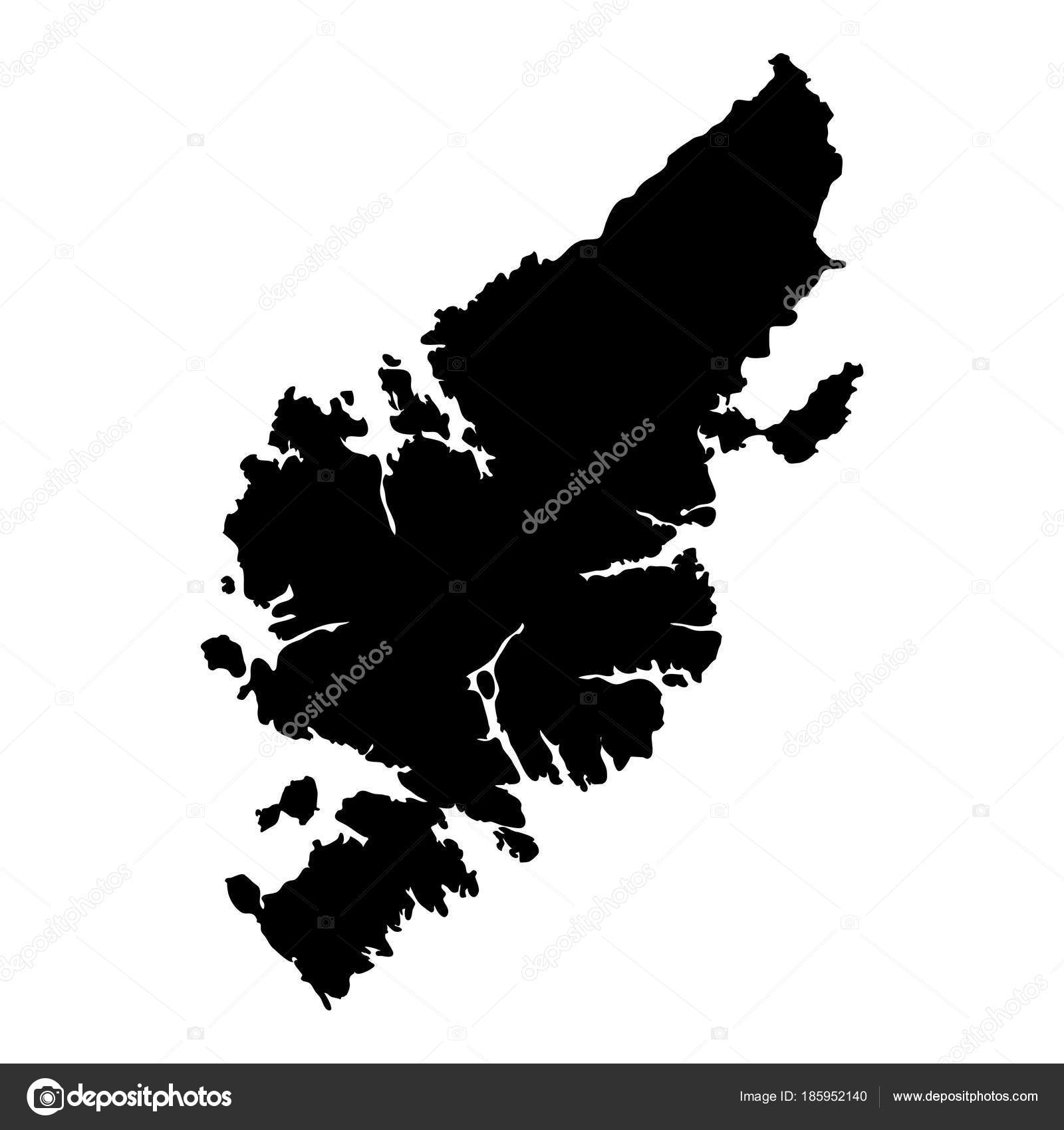 Lewis and Harris map Island silhouette icon Isolated Lewis and Harris ...