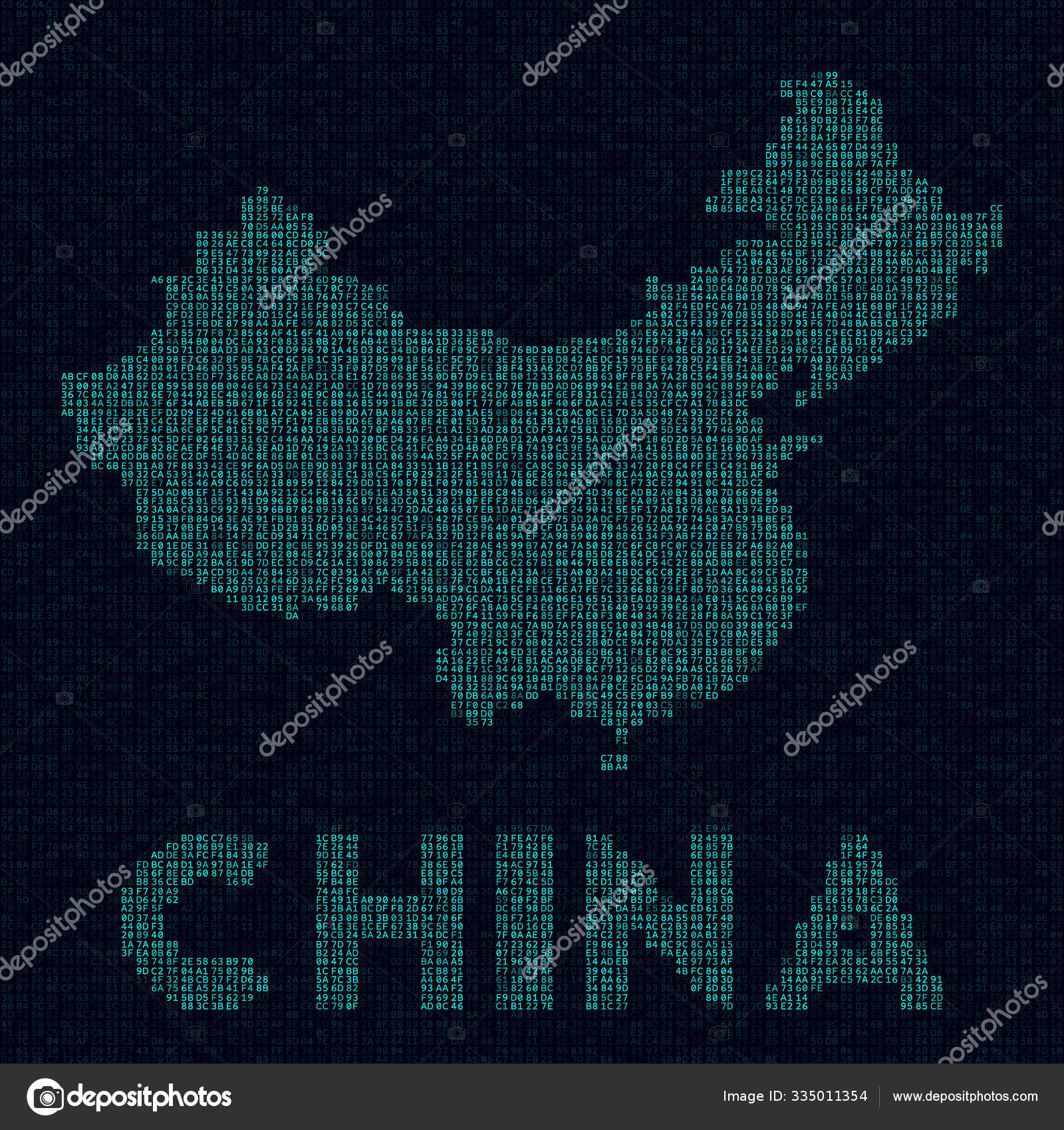 China tech map Country symbol in digital style Cyber map of China with ...