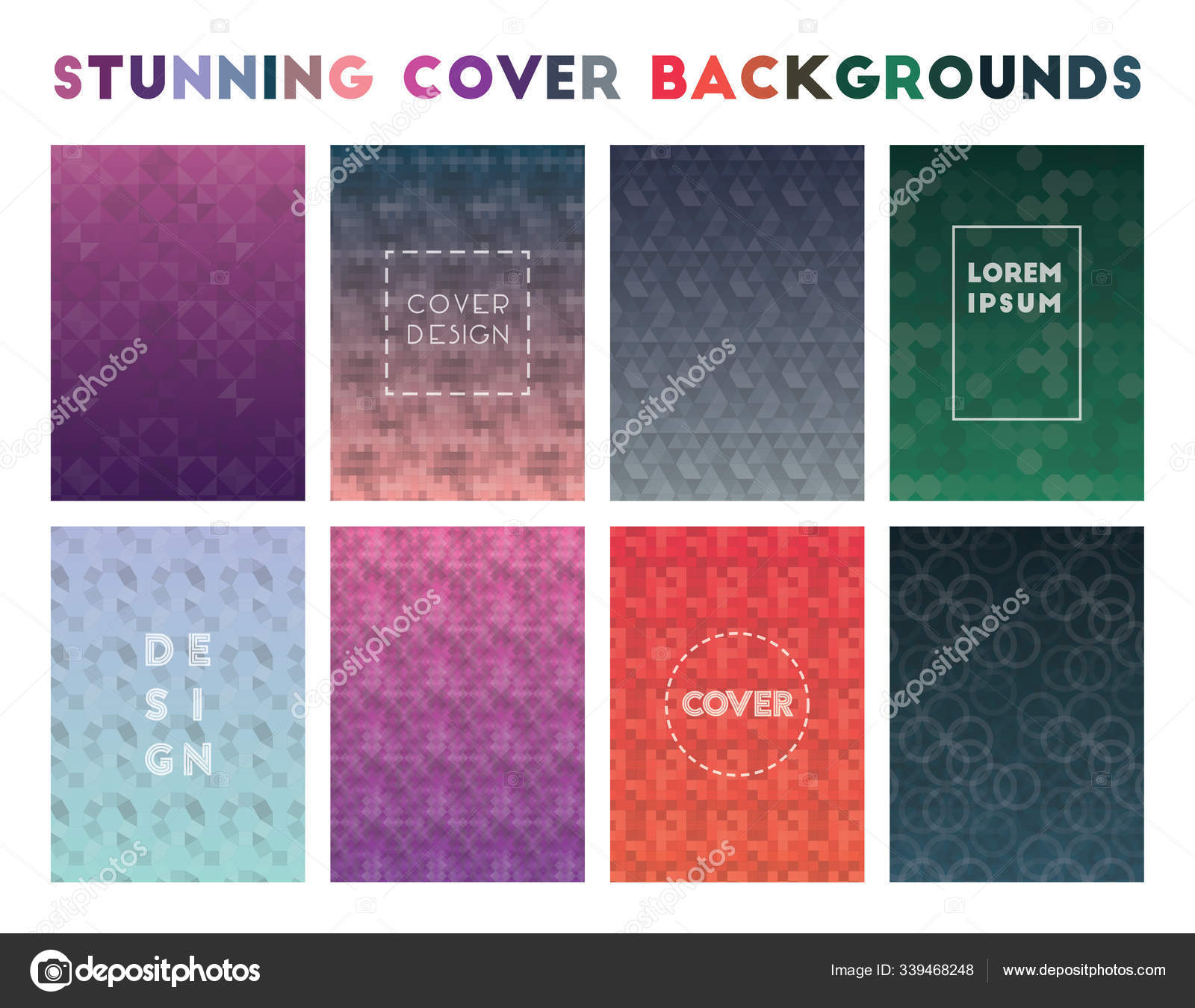 Stunning Cover Backgrounds Alive geometric patterns Extra background ...