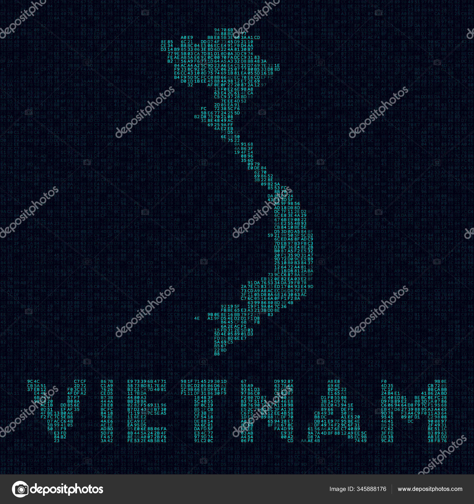 Vietnam Tech Map Country Symbol Digital Style Cyber Map Vietnam Stock ...
