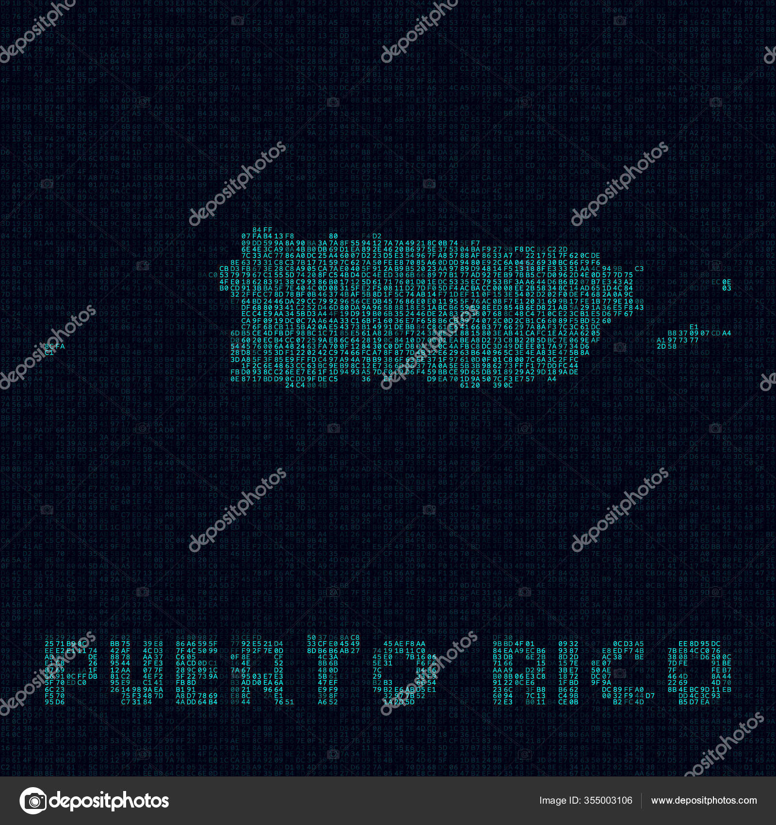 Mapa tecnológico de Puerto Rico Símbolo de país en estilo digital Mapa ...