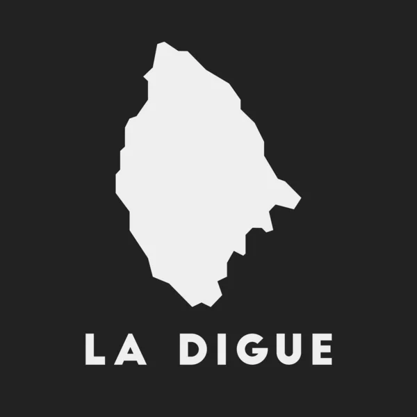 Island la digue map Vector Art Stock Images | Depositphotos