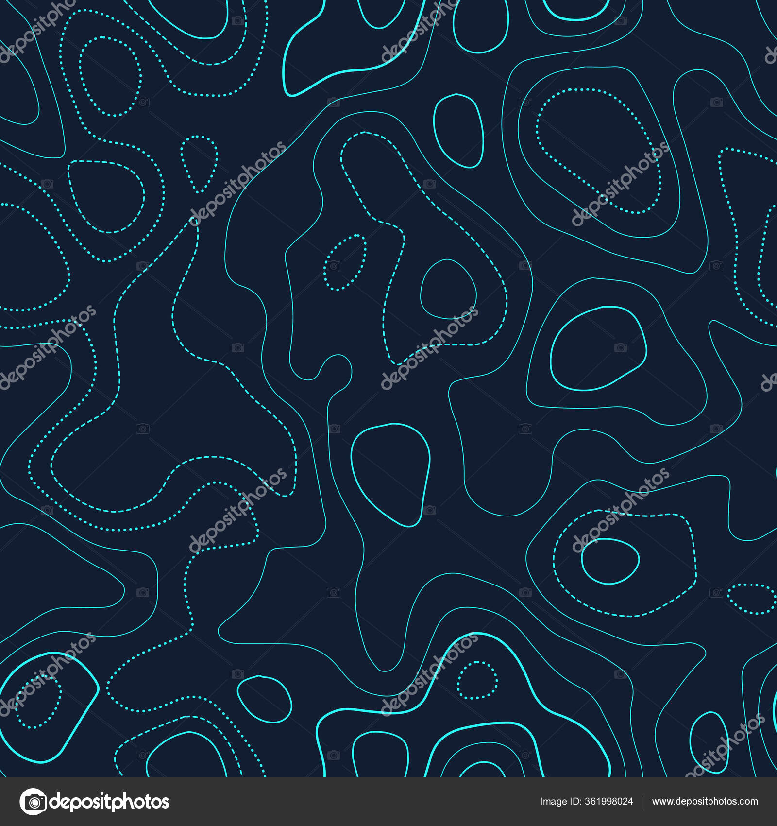 Topographic contours Actual topography map Futuristic seamless design ... Topographic contours Actual topography map Futuristic seamless design ...