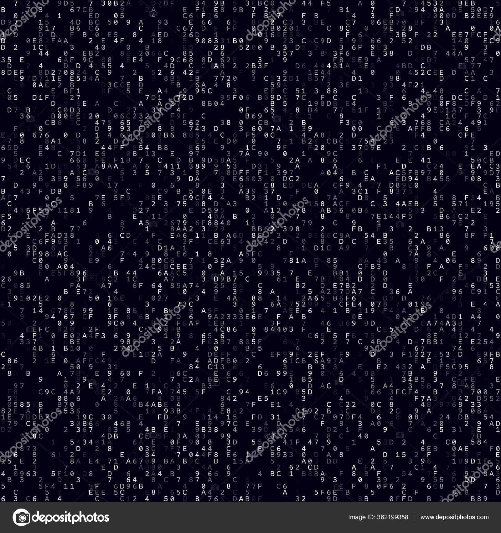 Futuristic tech background White sparse hexademical background Big sized seamless pattern Modern ...