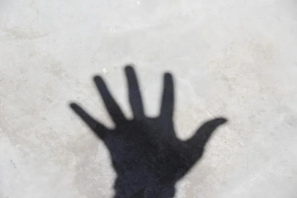 Human hand shadow — Stock Photo © bernardojbp #126445548
