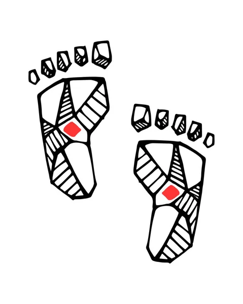 Jesus Christ feet illustration Stock Illustration by ©bernardojbp ...