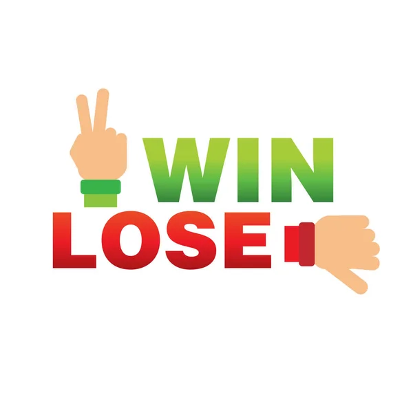 Winner vs loser Vector Art Stock Images | Depositphotos