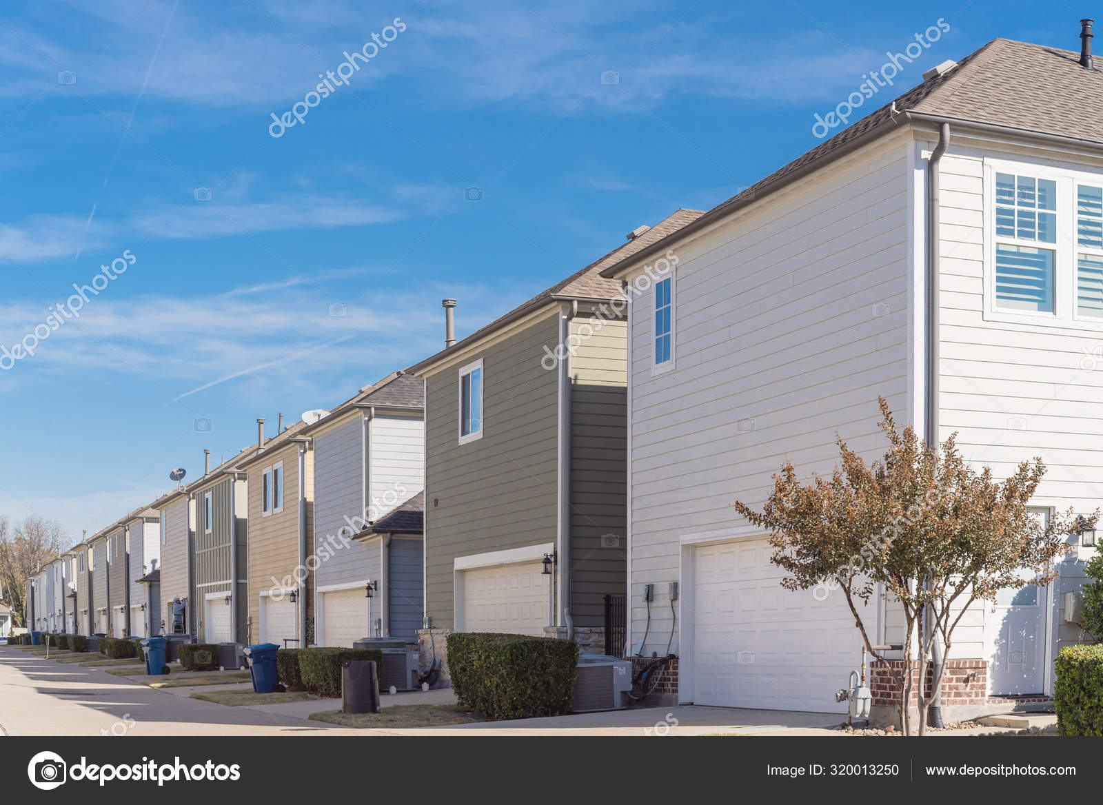 Suburban Neighborhood Street Corner