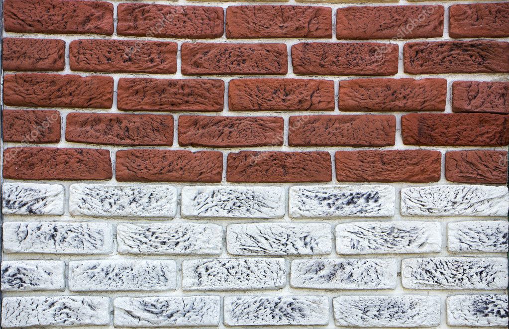 The samples of the concrete facing bricks — Stock Photo © maykal #125422086