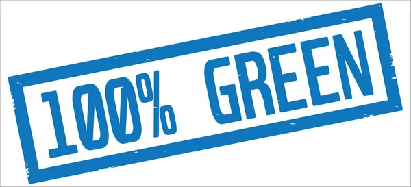 100 PERCENT QUALITY text, on blue rectangle border stamp. — Stock Photo ...