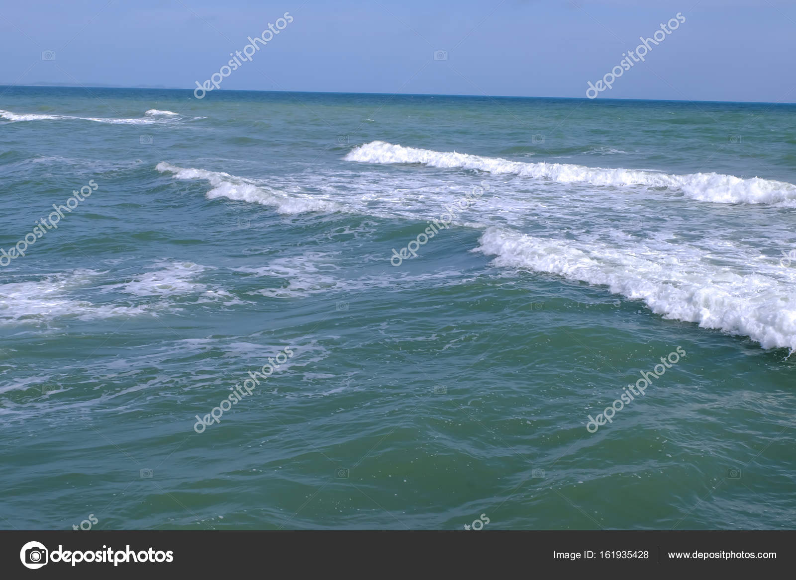 Beautiful beaches and the dangers of Rip Currents — Stock Photo ...