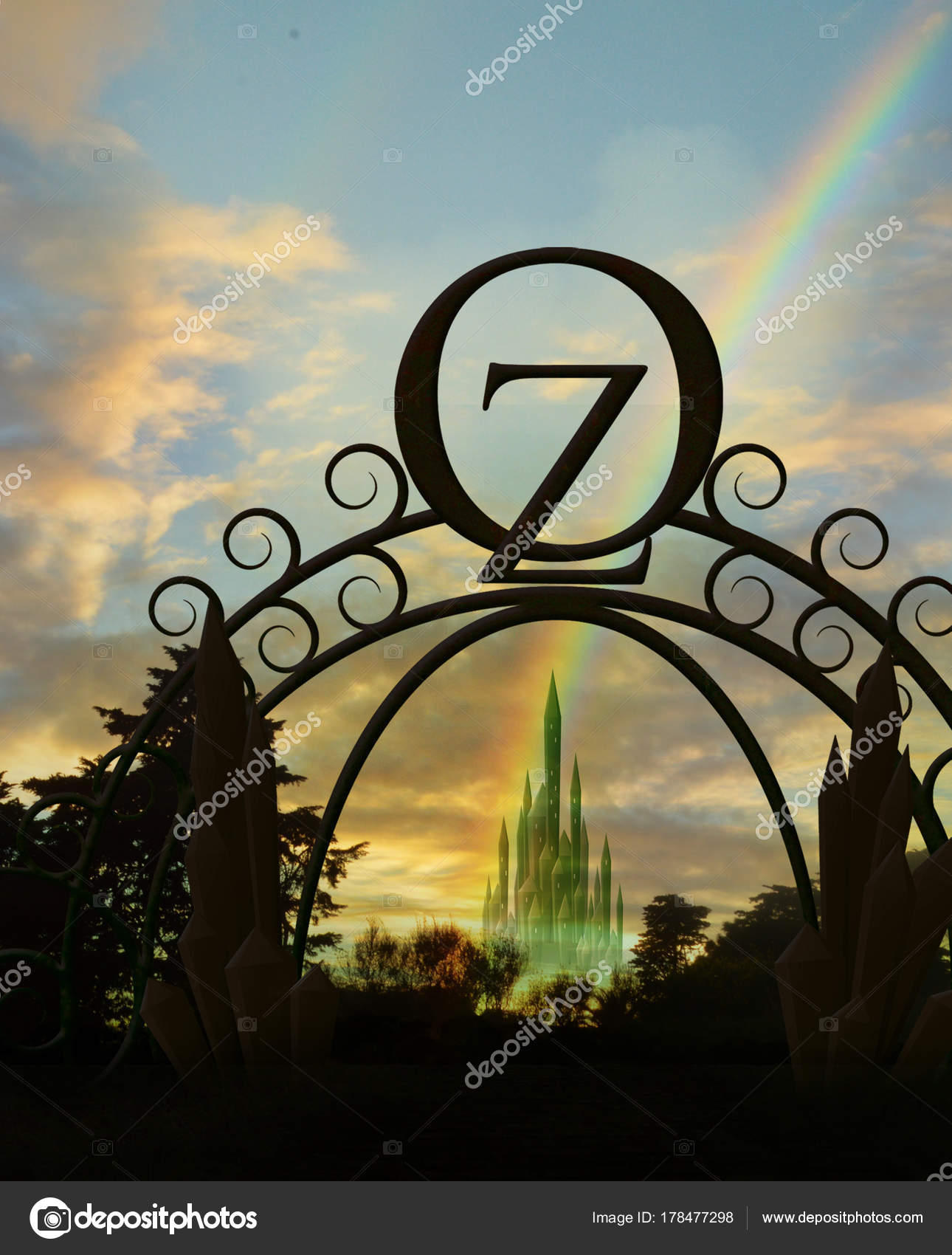 The Wizard Of Oz Emerald City Gates