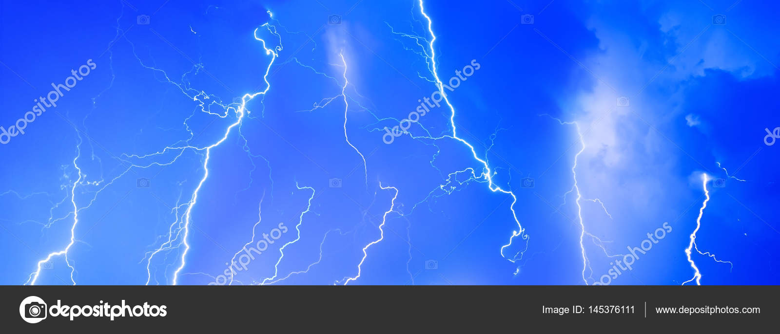 Lightning Panoramic Wallpaper Wallpaper The Storm, Landscape, The